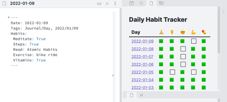 How to Add Habit Tracking to Obsidian with JavaScript and Dataview ...