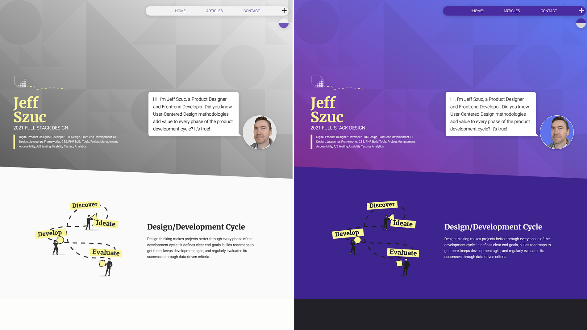 Create a Light and Dark Mode Theme Toggle in React | Jeff Szuc - App